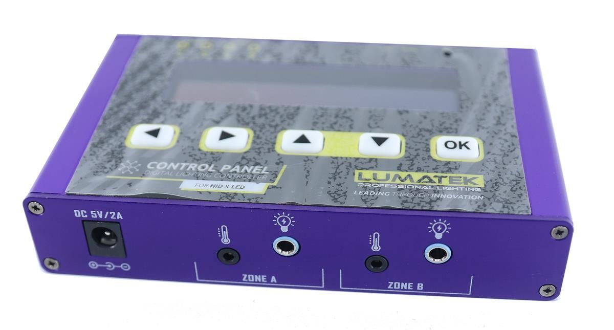 Lumatek Digital Panel Controller LED + HID V2.0. Kontrollpanel